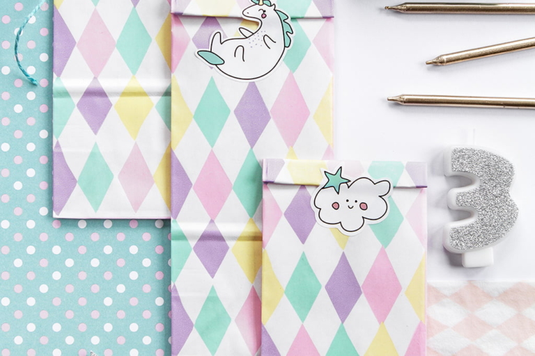 Kesice za slatkiše Jednorog - 6 kom - PartyWorld Veleprodaja