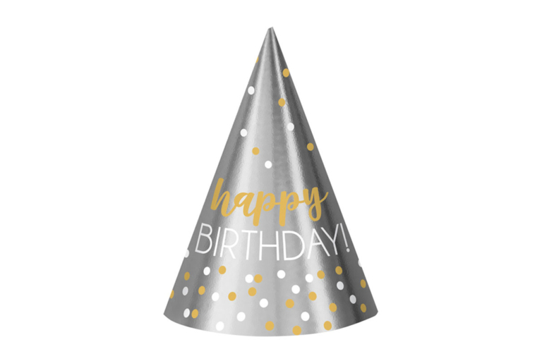 Kapice Happy Birthday - 12 kom - PartyWorld Veleprodaja
